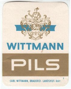 Drink Label: Wittmann Pils (Spezialitäten Brauerei C. Wittmann oHG ...