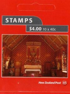 Stamp: Saint Werenfried in Waihi Village, Tokaanu (New Zealand ...