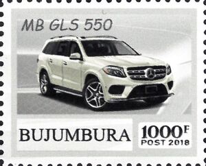 Stamp: Mercedes-Benz GLS 550 (Burundi: Illegal Stamps(Bujumbura ...