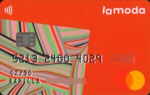 Bank Card: Lamoda (Tinkoff Credit Systems, RussiaCol:RU-MC-2802.03
