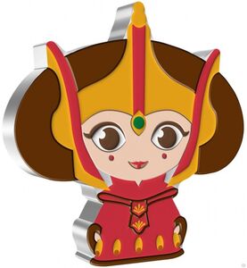 Mince: 2 Dollars (Chibi® Coin - Star Wars™ 12 – Padmé Amidala™) (Niue ...