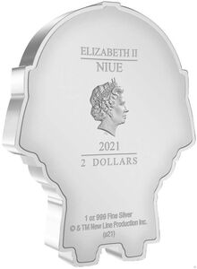 Mince: 2 Dollars (Chibi™ Coin - The Lord of the Rings 07 – Gimli) (Niue ...