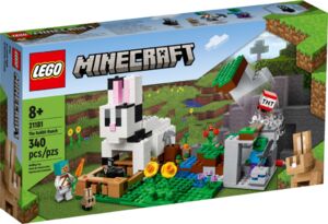 Lego Set: The Rabbit Ranch (Minecraft(Minifig-scale) Leg:21181-1