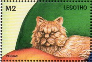 Stamp: Persian (Lesotho(Cats (1998)) Mi:LS 1288,Yt:LS 1311,Sg:LS 1393