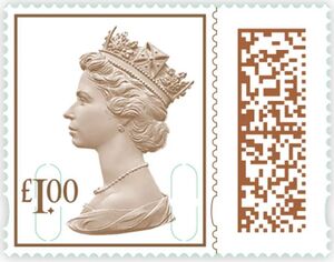 Stamp: Queen Elizabeth II (Source Code: MAIL, Date Code: 22) (United ...
