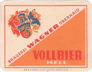 Drink Label: Wagner Vollbier (Wagner Brau Oberhaid, Germany, Federal ...