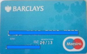 Bank Card: Barclays (Barclays, RussiaCol:RU-MS-0041.02