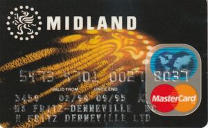 Bank Card: Midland (Midland Bank, United Kingdom of Great Britain ...