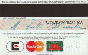 Bank Card: Midland (Midland Bank, United Kingdom of Great Britain ...