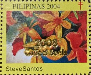Stamp: Steve Santos (Philippines: Cinderella Stamps(Tuberculosis ...
