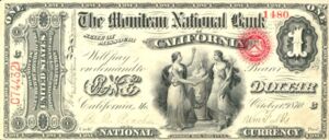 Banknote: 1 Dollar (United States of America(1861-1882 National ...