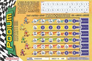 Bilhetes de Lotaria: Podium - Walk (Swissloss Interkantonale ...