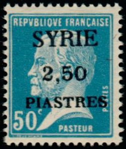 Stamp: Type Pasteur overprinted and Syrian surcharge (Syria("SYRIE ...