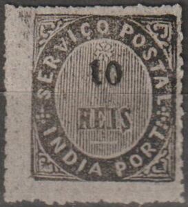 Timbre: SERAICO POSTAL with STAR above Face value (Inde Portugaise ...