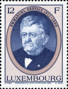 Stamp: Death Centenary of Emmanuel Servais (1811-1890) (Luxembourg ...