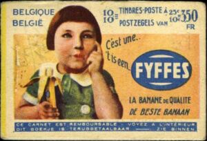 Stamp: Booklet - "Fyffes" (Belgium(Ceres) Bel:BE A30-I