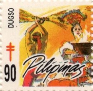 Stamp: Dugso (Philippines: Cinderella Stamps(Tuberculosis Charity) Col ...