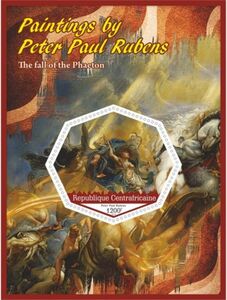 الطابع: Art Paintings by Peter Paul Rubens (جمهورية أفريقيا الوسطى ...
