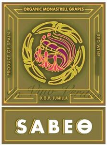 Drink Label: Sabeo Organic Monastrell (Sabeo R.E. 50, SpainCol:ES-WINE ...