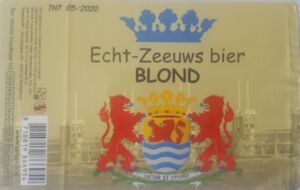 Drink Label: Echt-Zeeuws Bier Blond (Slot Oostende, NetherlandsCol:NL ...