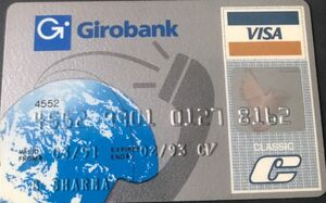Bank Card: Girobank (Girobank, United Kingdom of Great Britain ...