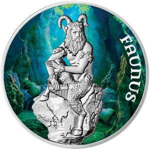 Coin: 2 Dollars (Pan / Faunus - Ancient God of shepherds and huntsmen ...