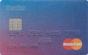 Bank Card: Revolut Mastercard (Revolut, United Kingdom of Great Britain ...