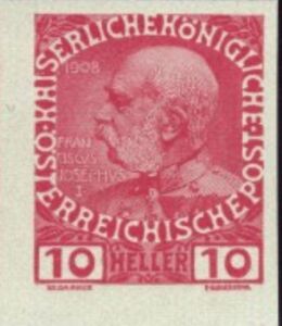 Stamp: Emperor Franz Joseph (1848-1916) (Austria(Jubilee) Mi:AT 144vU ...