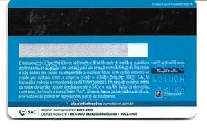 Bankovna kartica-kreditna kartica: Good card (Edenred Soluções Pré ...