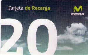 Telefonkarte: Tarjeta de Recarga (Telefónica Movistar, Argentinien ...