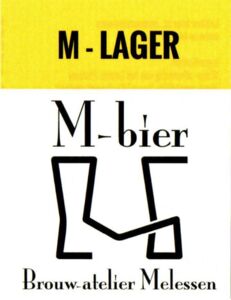 Drink Label: M-Lager M-bier (Brouw Atelier Melessen, NetherlandsCol:NL ...