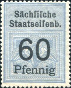 Stamp: Value on winged wheel (Germany, Imperial Era Private Post ...