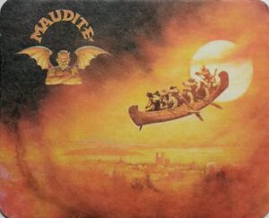 Beer Coaster: Maudite (Unibroue, CanadaCol:CA-000022 🍺