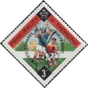 Stamp: Rugby - Rockets Towards Peace Achievement (Ireland: Cinderella ...