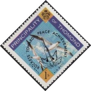Stamp: Seagulls - Rockets Towards Peace Achievement (Ireland ...