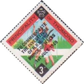 Stamp: Rugby - Prince of Wales Investiture (Ireland: Cinderella Stamps ...