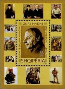 Stamp: Guri Madhi (Albania(Prominent Albanians) Sn:AL 3059,Yt:AL BF173 ...