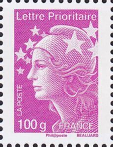 Stamp: Marianne and Europe (France(Marianne de Beaujard) Yt:FR 4619,Mi ...