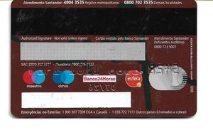 Bank Card: Flex internacional (Banco Santander, BrazilCol:BR-MC-0049.08