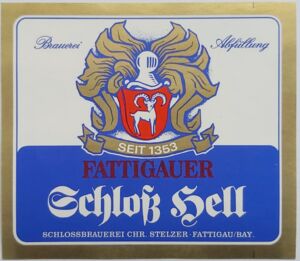 Drink Label: Schloss Hell (Schlossbrauerei Stelzer, Fattigau, Germany ...