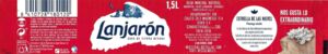 Etiqueta de bebida: Lanjarón (Aguas Danone S.A,, EspañaCol:ES-WATER-000288