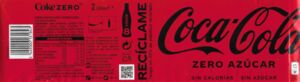 Drink Label: Coca Cola Zero Azucar (Coca-Cola European Partners Iberia ...