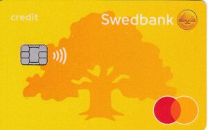Bank Card: MasterCard Standard (Swedbank, EstoniaCol:EE-MC-0146.02