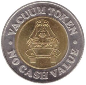 אסימון: Luv A - Wash / Vacuum Token (ארצות הברית(רחיצת מכוניות) Col:US ...