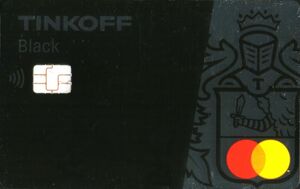Bank Card: TINKOFF Black (Tinkoff Credit Systems, RussiaCol:RU-MC-2148.18