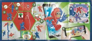 Meal Toy: Blue/red climber (Kinder Surprise, Europe(Kinder - Sticky ...