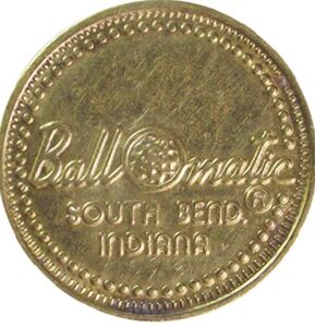 Token: Ball O Matic - South Bend, Indiana (United States of America ...