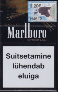 Cigarette Pack: Marlboro Gold Original Limited Edition (Estonia ...