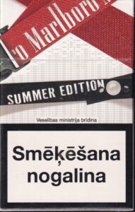 Cigarette Pack: Marlboro Red Summer Edition (LatviaCol:LV-CT-0060
