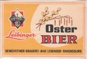 Drink Label: Leibinger Oster Bier (Brauerei Max Leibinger GmbH, Germany ...